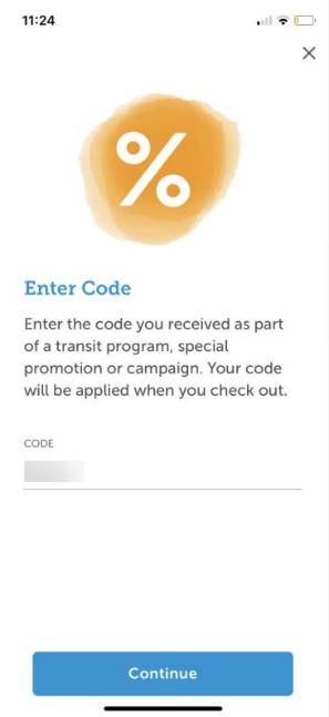 Transit Virtual Tap Card Instructions